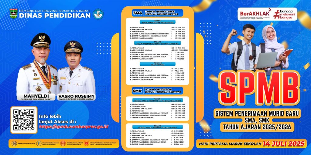 SISTEM PENERIMAAN MURID BARU (SPMB) SMA, SMK TAHUN AJARAN 2025/2026 ...